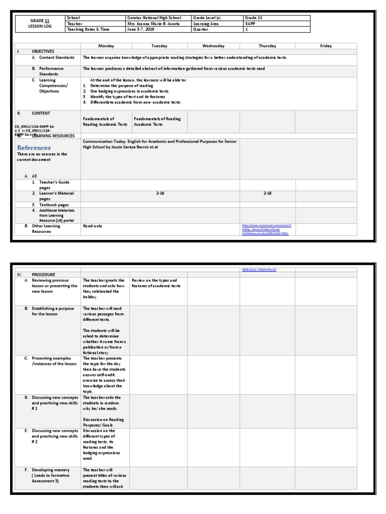 References: Additional Materials From Learning Resource (LR) Portal ...