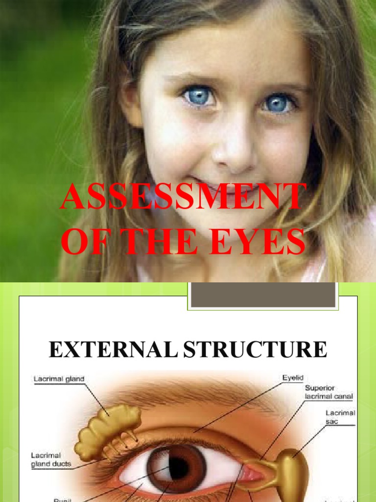 Assessment of The Eyes | PDF | Visual Acuity | Eye