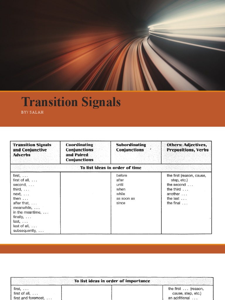 Transition Signals | PDF