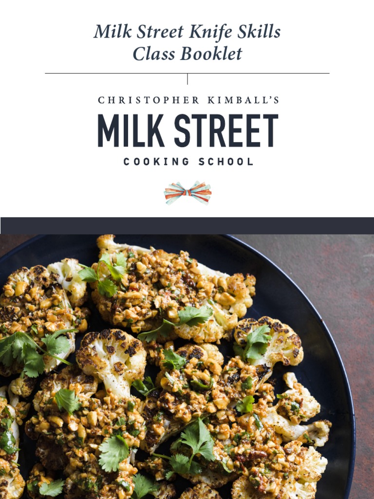 Knife Skills Class Booklet | PDF | Knife | Blade