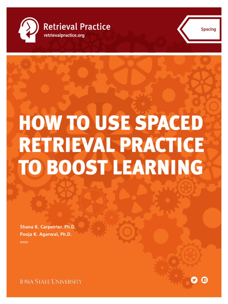 How To Use Spaced Retrieval Practice To Boost Learning | Download Free ...