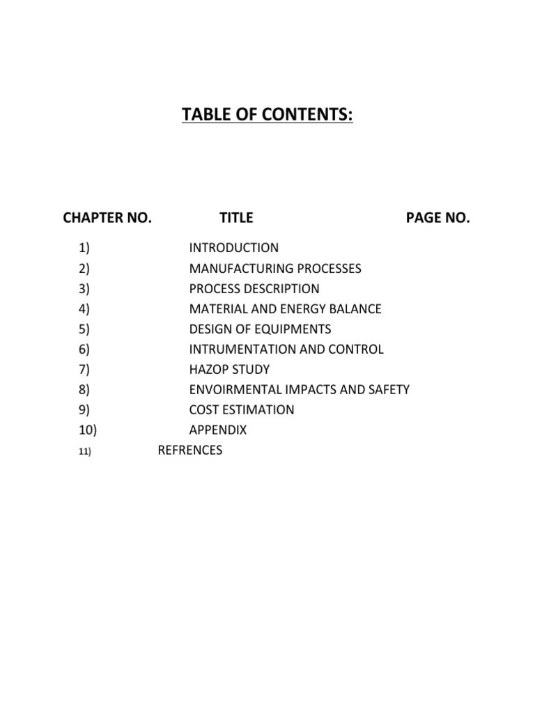 Table of Contents:: Chapter No. Title Page No | PDF