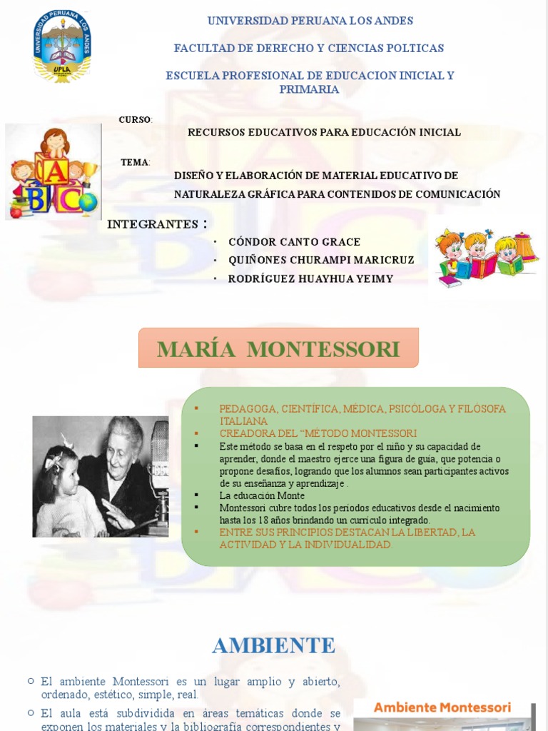 Diseño y Elaboración de Material Educativo de Naturaleza Gráfica para Contenidos de Comunicación ...