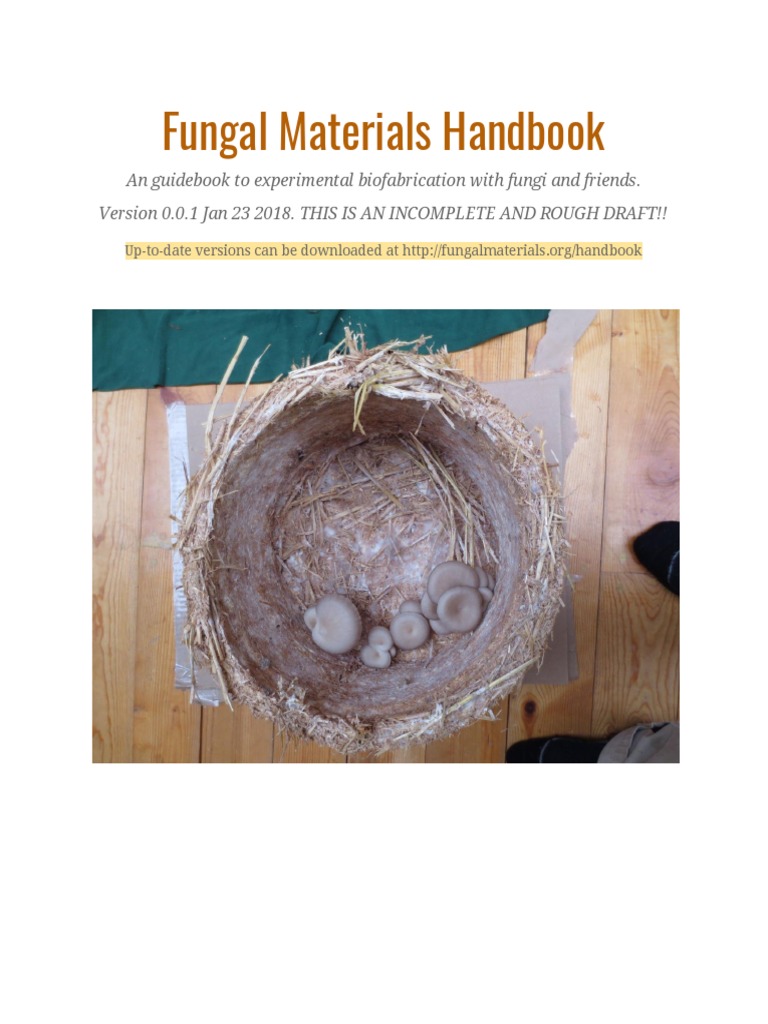 An Introduction to Experimental Biofabrication with Fungi | PDF ...