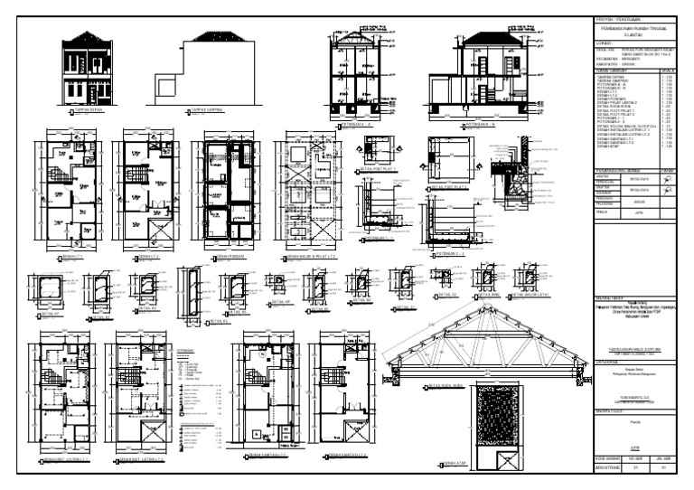 Contoh IMB untuk Rumah Tinggal | PDF