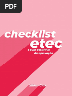 Prova ETEC 2024 O Que Estudar Assuntos, Apostilas e Simulado | PDF