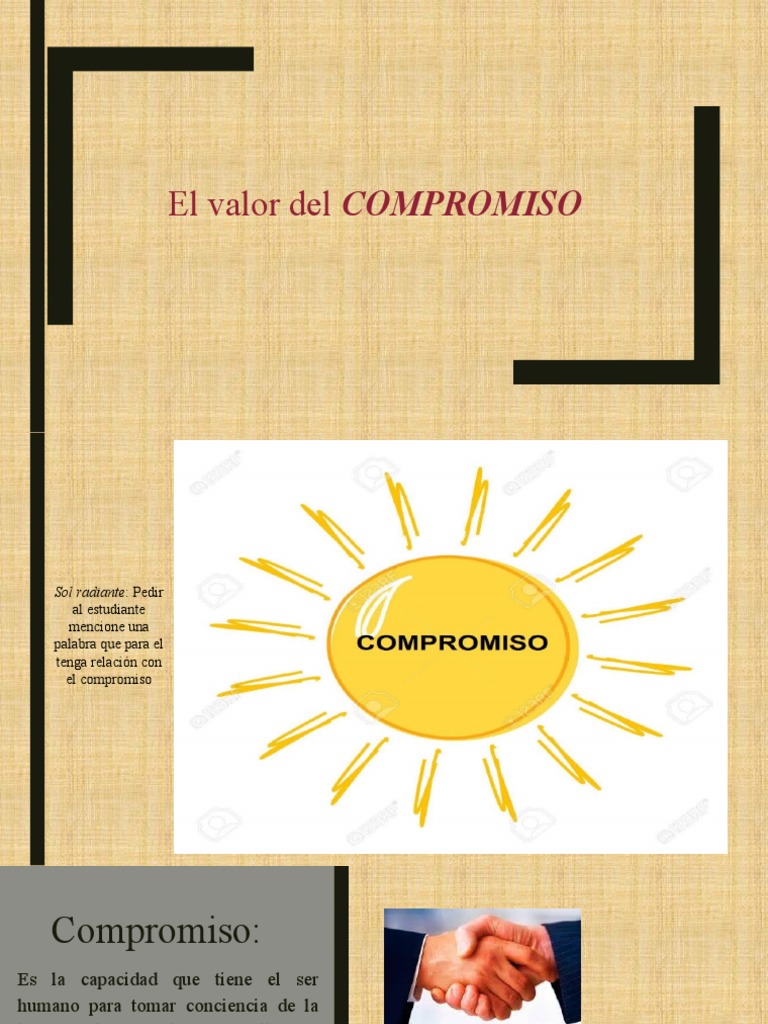 Valor COMPROMISO | PDF