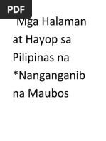 Gender Equality (Tagalog | PDF