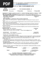 Model Declaratie Conformitate | PDF