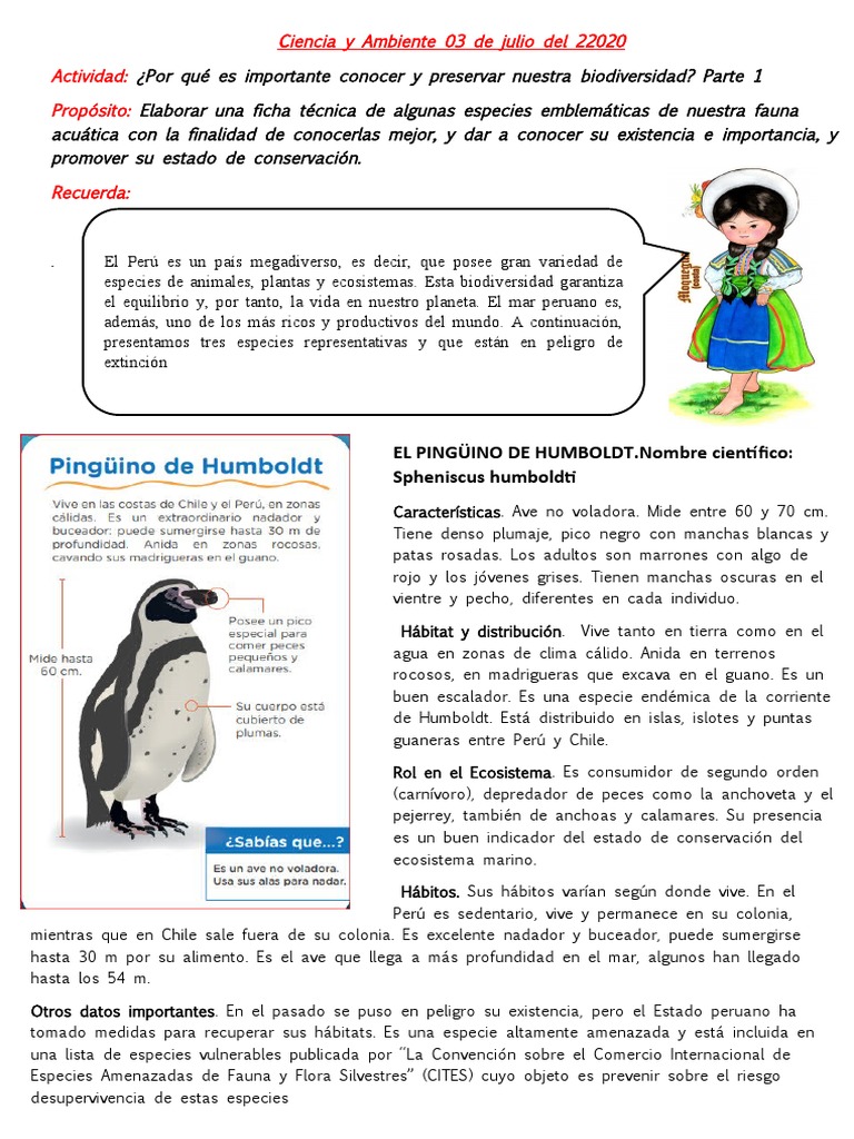 Ciencia y Ambiente 3 de Julio | PDF | Organismos | Aves