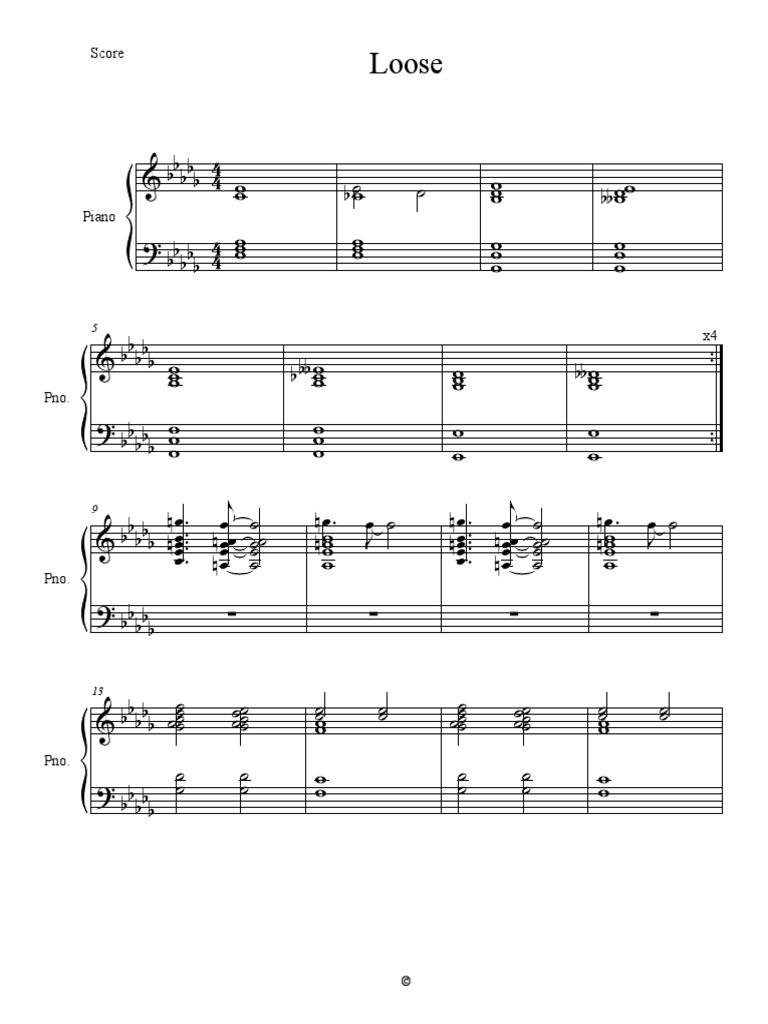 Loose - Daniel Caesar | PDF