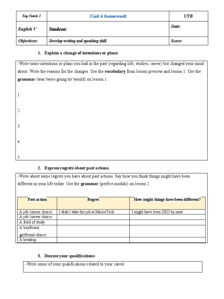 Unit 6 Homework | PDF