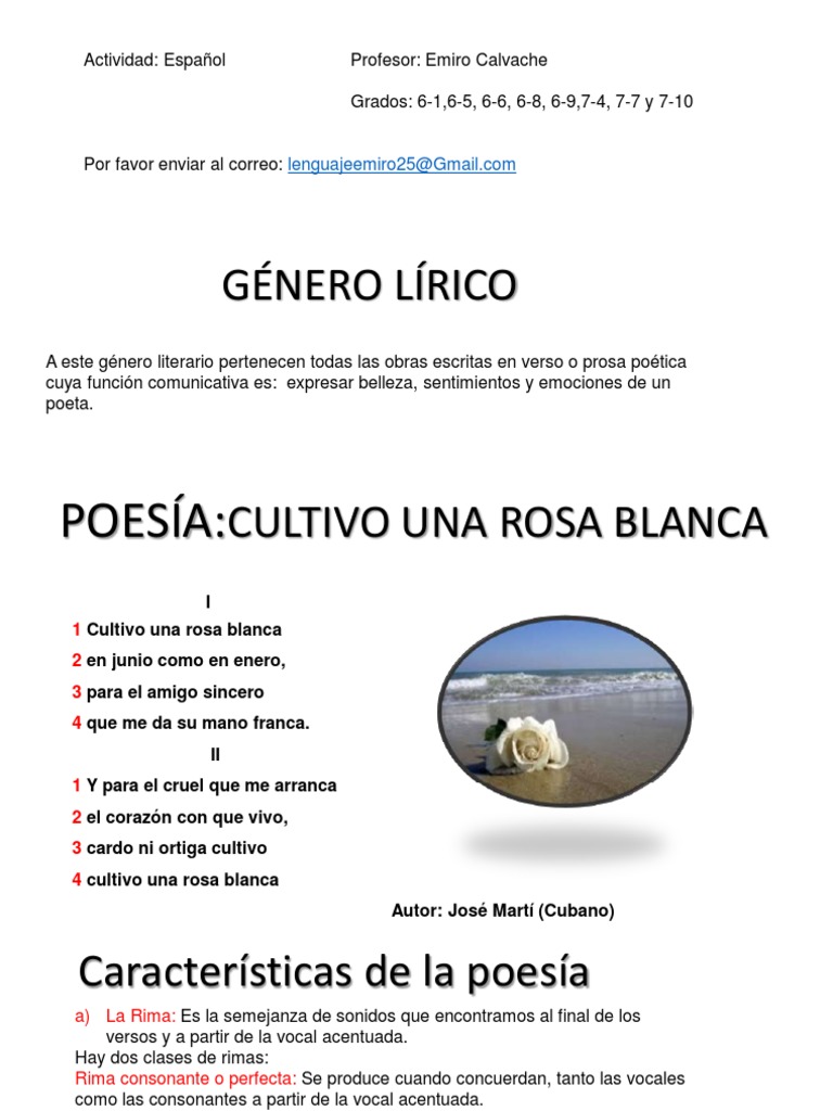 Analisis de Poesía | PDF | Metro (poesía) | Ritmo Poético