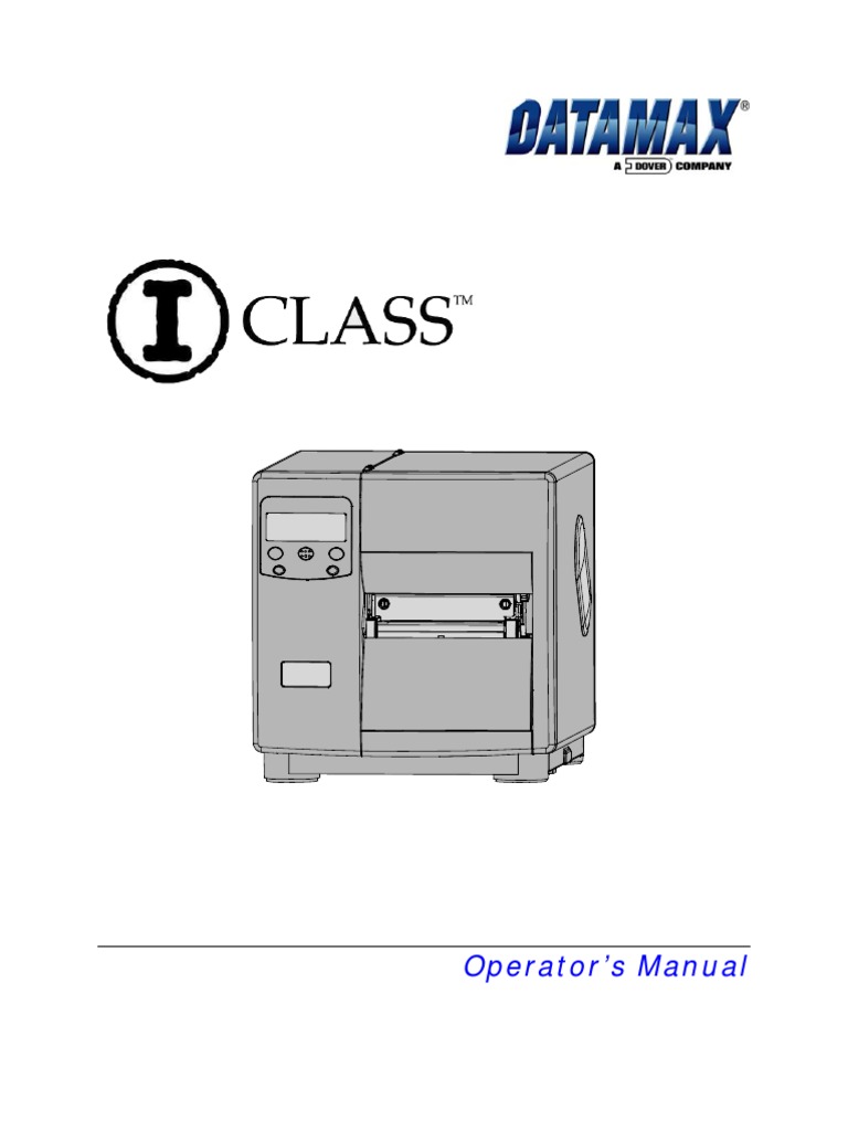 Datamax I4208 | PDF | Usb | Printer (Computing)