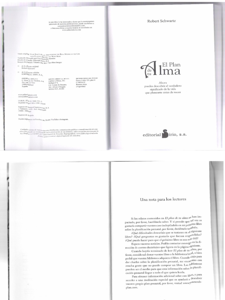 El Plan de Tu Alma | PDF