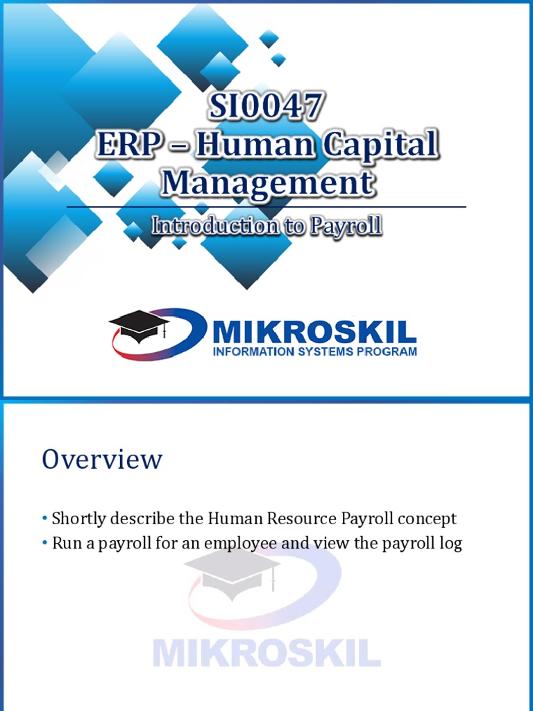 05 Introduction To Payroll Pdf Pdf Payroll Payments