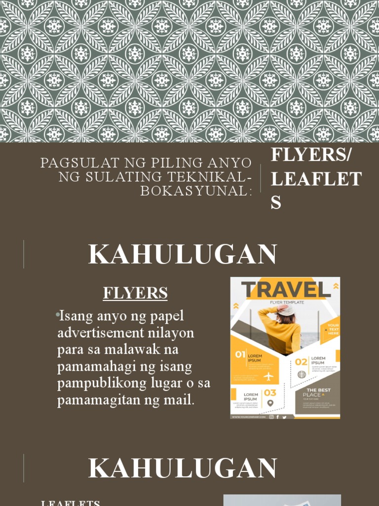 Flyers | PDF