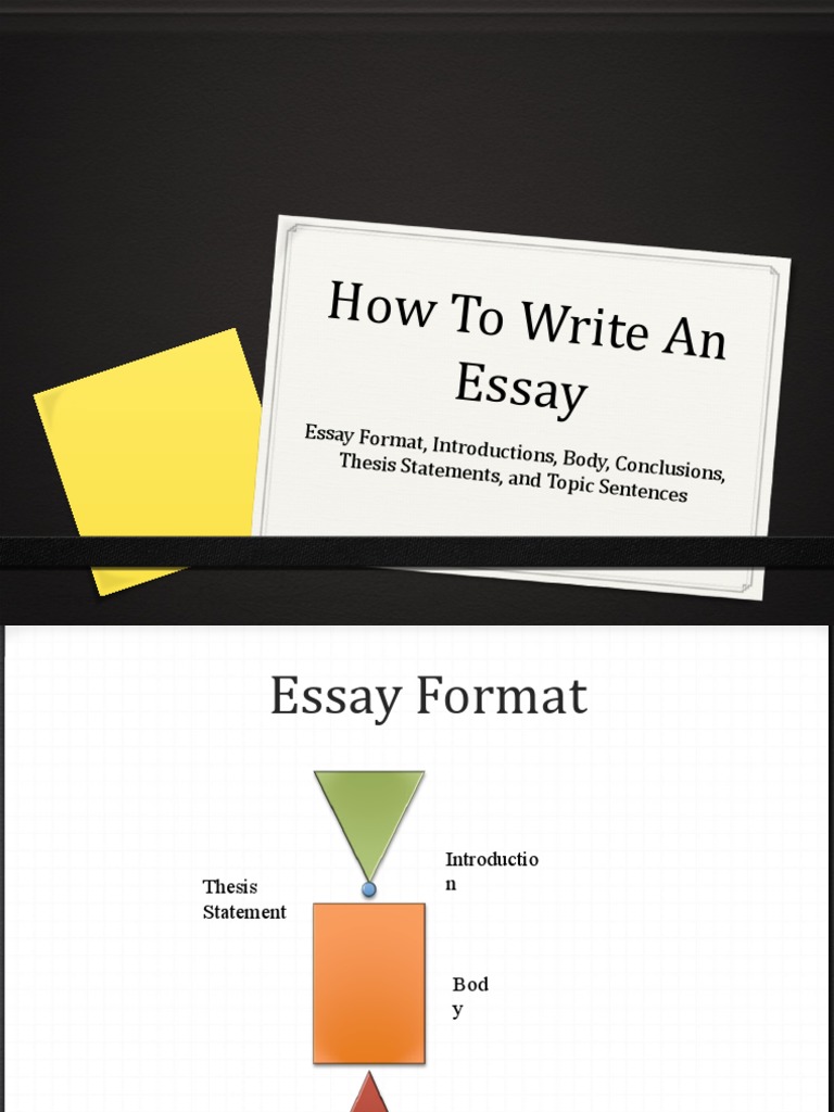 How To Writw An Essay | PDF | Essays | Paragraph
