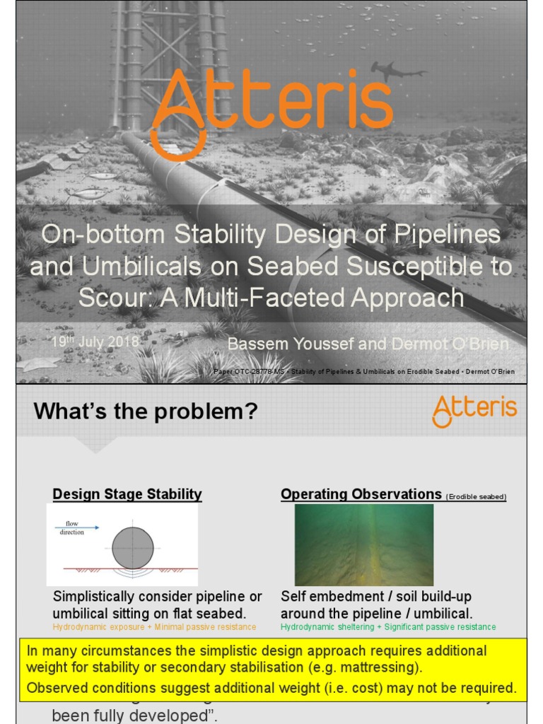 Understanding the Complex Relationship Between Seabed Scour, Pipeline ...
