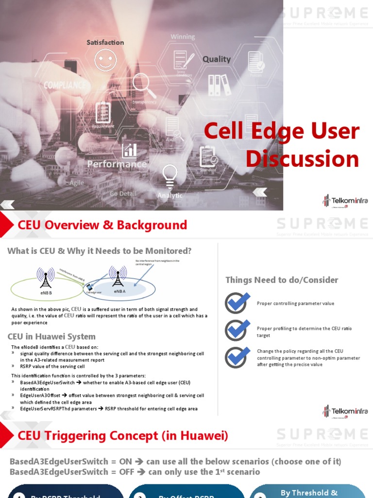 Cell Edge User Discussion: Performance | PDF | Telecommunications ...