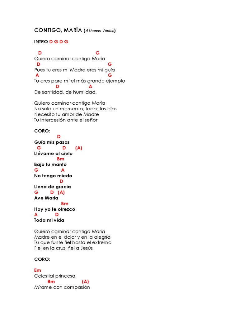 Contigo Maria PDF | PDF