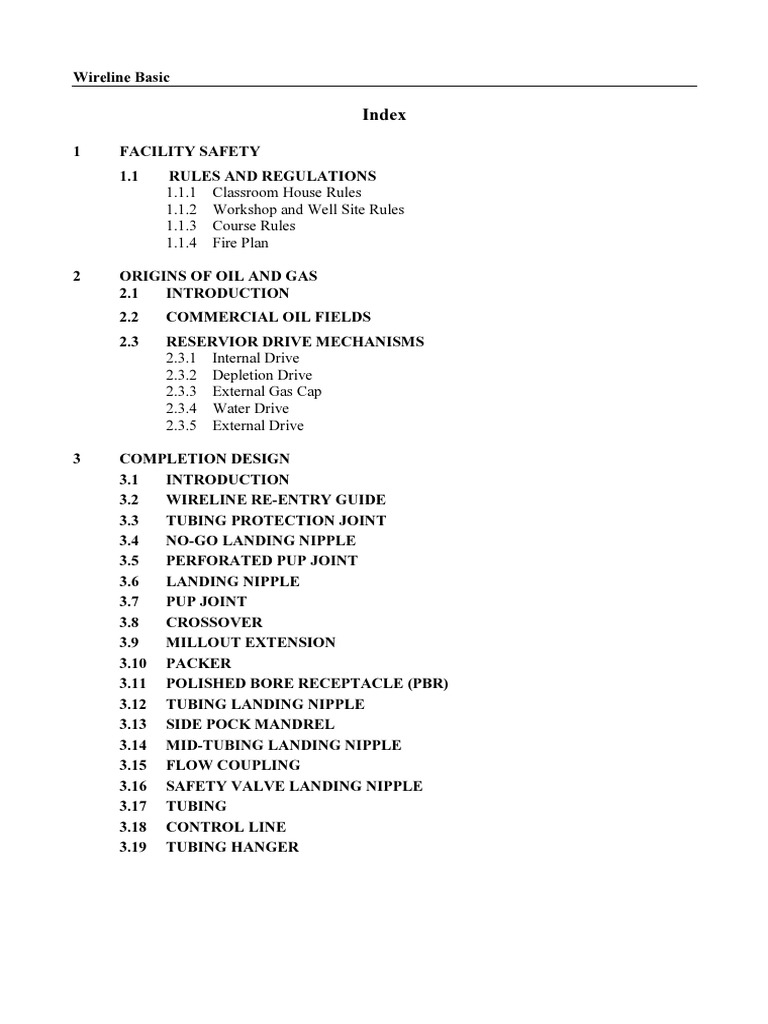 Wireline Operations Overview and Guide | PDF | Petroleum Reservoir | Valve