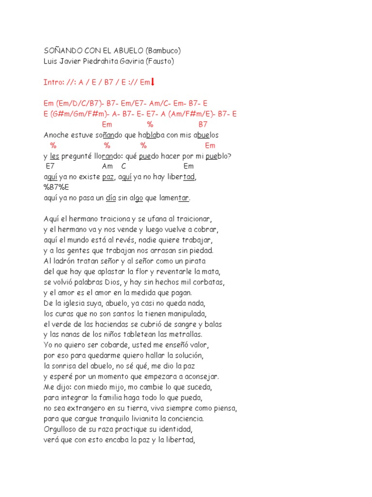 Soñando Con El Abuelo | PDF