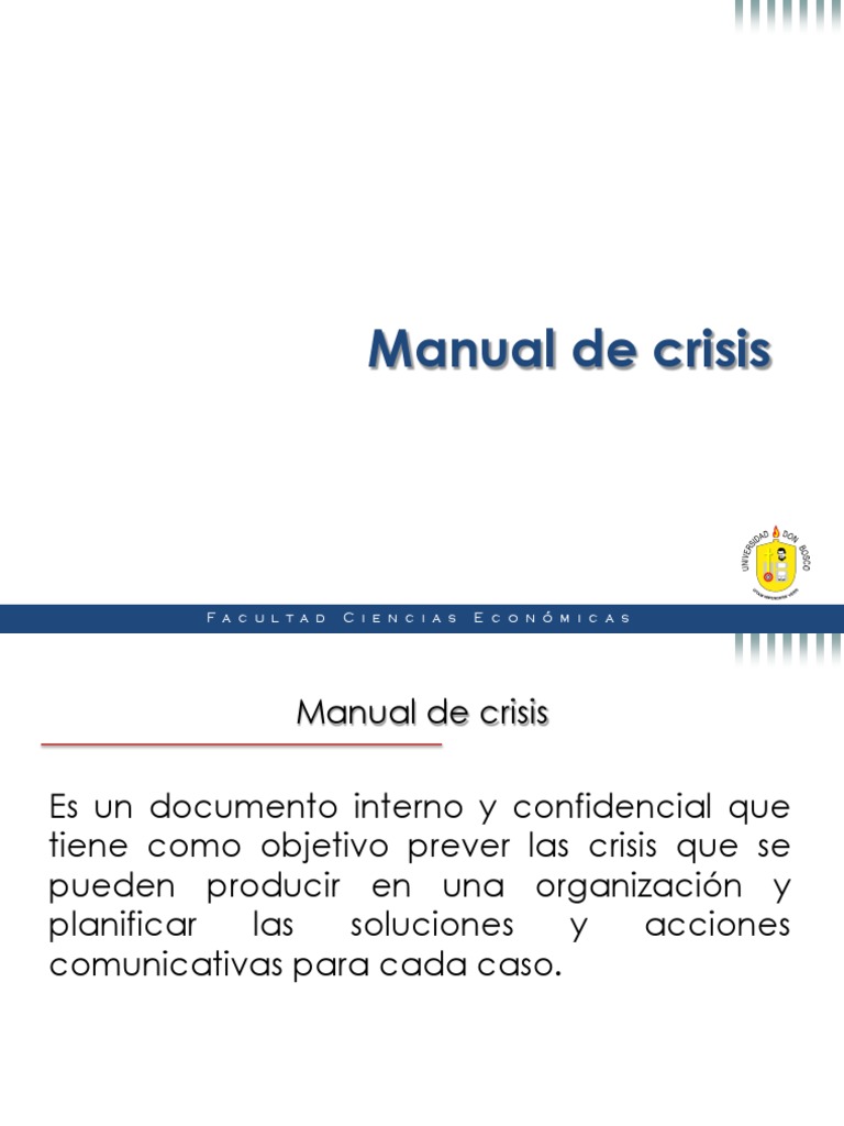 Manual de Gestión de Crisis | PDF | Comunicación | Información