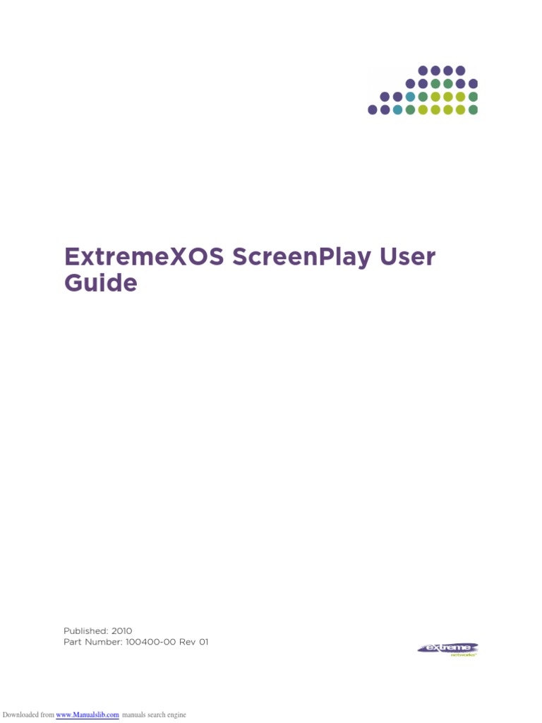 Extremexos Screenplay User Guide | PDF | Transport Layer Security ...