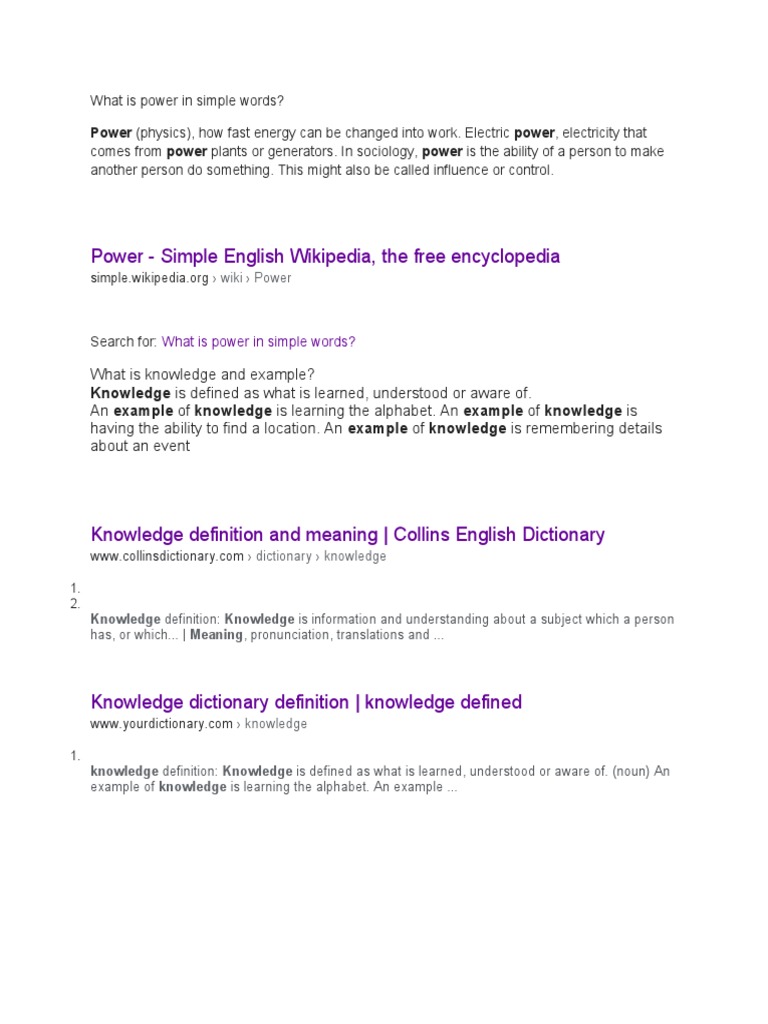What Is Knowledge and Example | PDF | Science & Mathematics