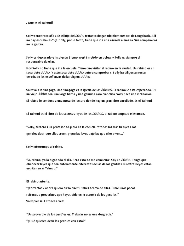 Qué Es El Talmud | PDF | Talmud | Judaísmo