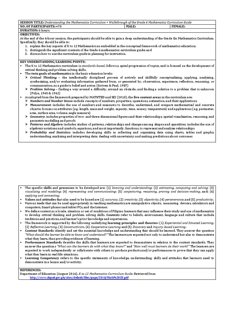 1+2 - Understanding The Math Curiculum + Articulation - JL (Final ...