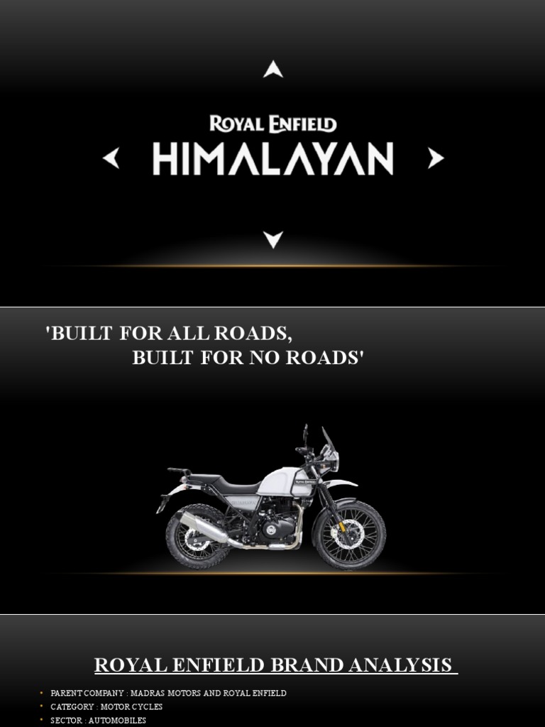 RE Himalayan | PDF | Motorcycle | Car