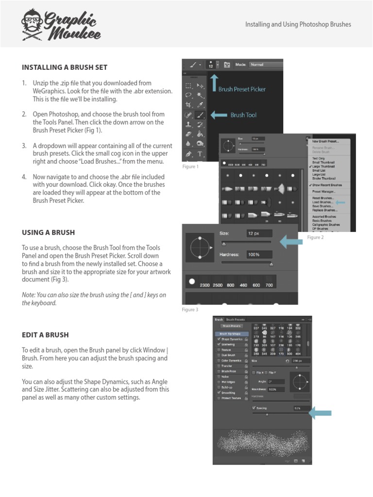 Installing A Brush Set: The Keyboard | PDF | Computers | Art