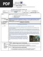 Aral Pan 6 Lesson Plan Melc Based Quarter 3 Week 1 | PDF