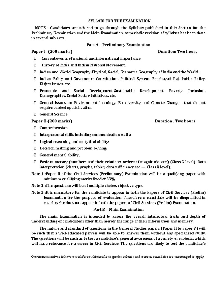 Upsc Ias Mains Syllabus PDF | PDF | Kinship | Genetics