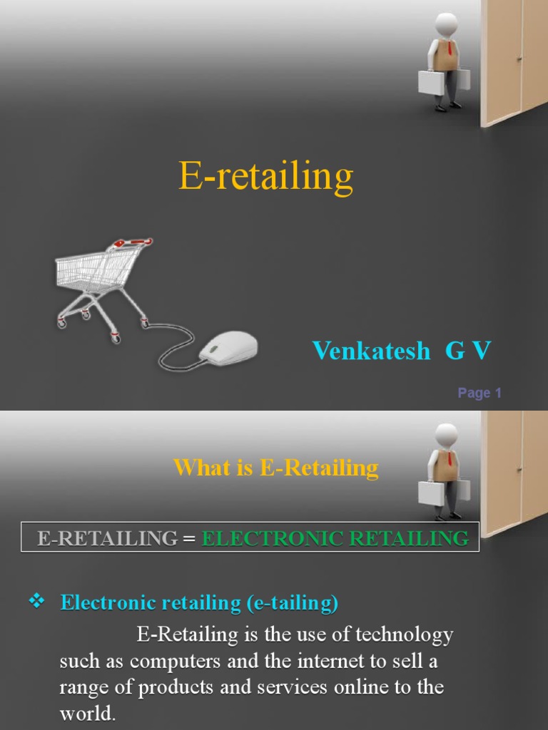 G V Venkatesh Seminar | PDF | Financial Services | Online Shopping