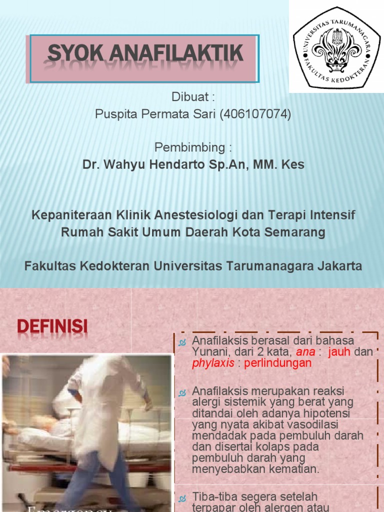 Syok Anafilaktik | PDF