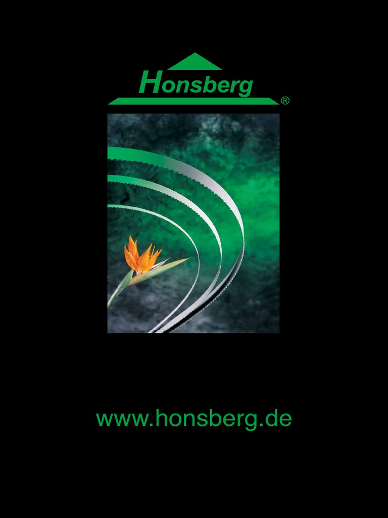 Catalogue Honsberg | PDF | Blade | Steel