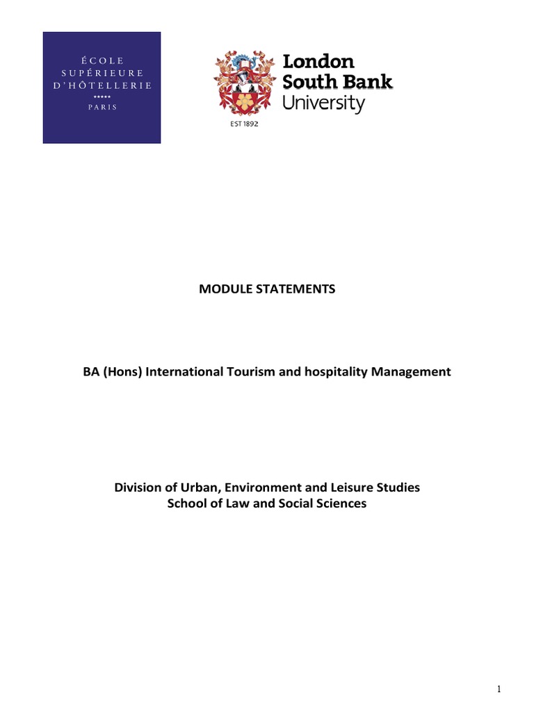 BA Book of Modules PDF | PDF | Lecture | Geography