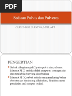 Perbedaan Pulvis dan Pulveres Obat | PDF