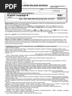 Form, Structure, Language 9093 | PDF | Poetry | Genre