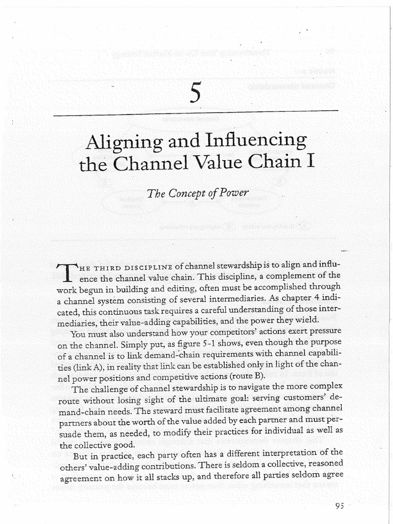 Power - Channel Value Chain | PDF | Nike | Pricing