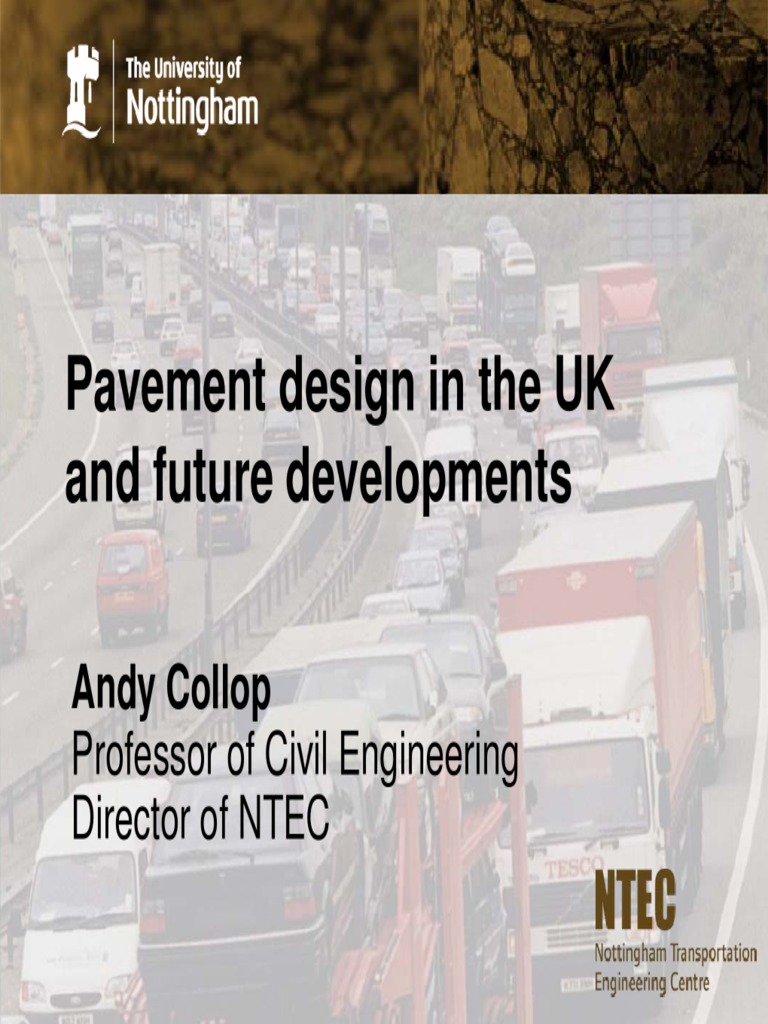 S 3-3 Pavement Design in UK & Future Developments A - Collop | PDF ...