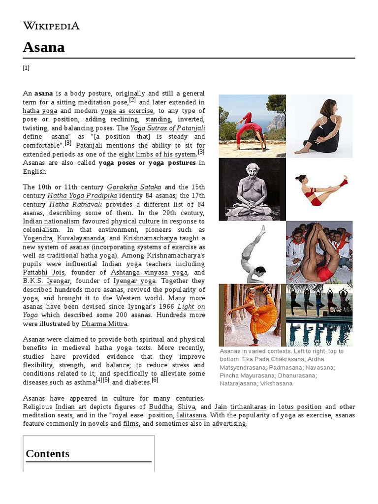 Asana PDF | PDF | Asana | Ashtanga Vinyasa Yoga