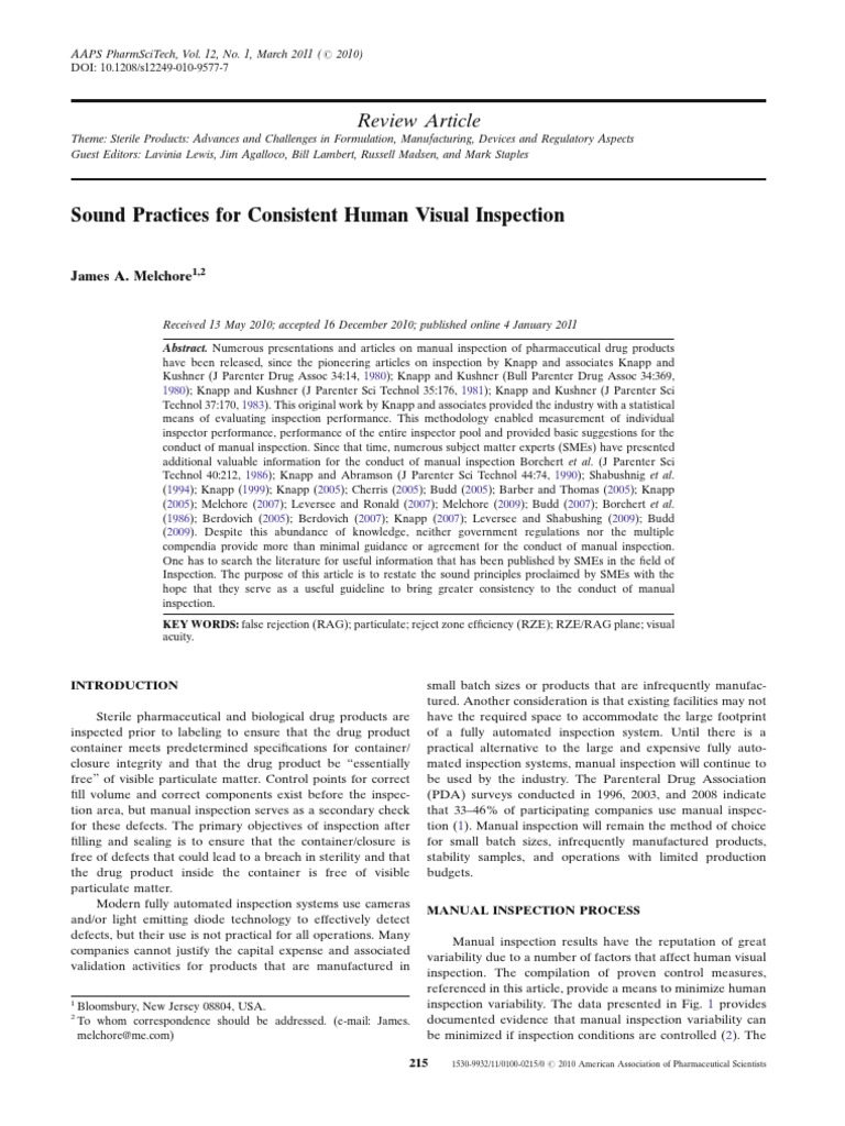 Visual Inspector Qualification PDF | PDF | Visual Acuity | Lighting