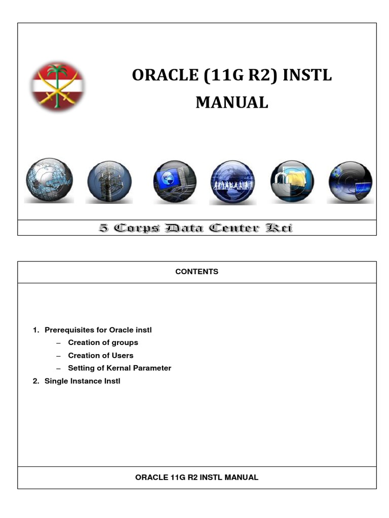 Oracle 11g R2 Installation Guide | PDF | Oracle Corporation | Databases
