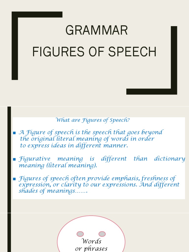 Figures of Speech PDF | PDF | Poetic Devices | Semiotics