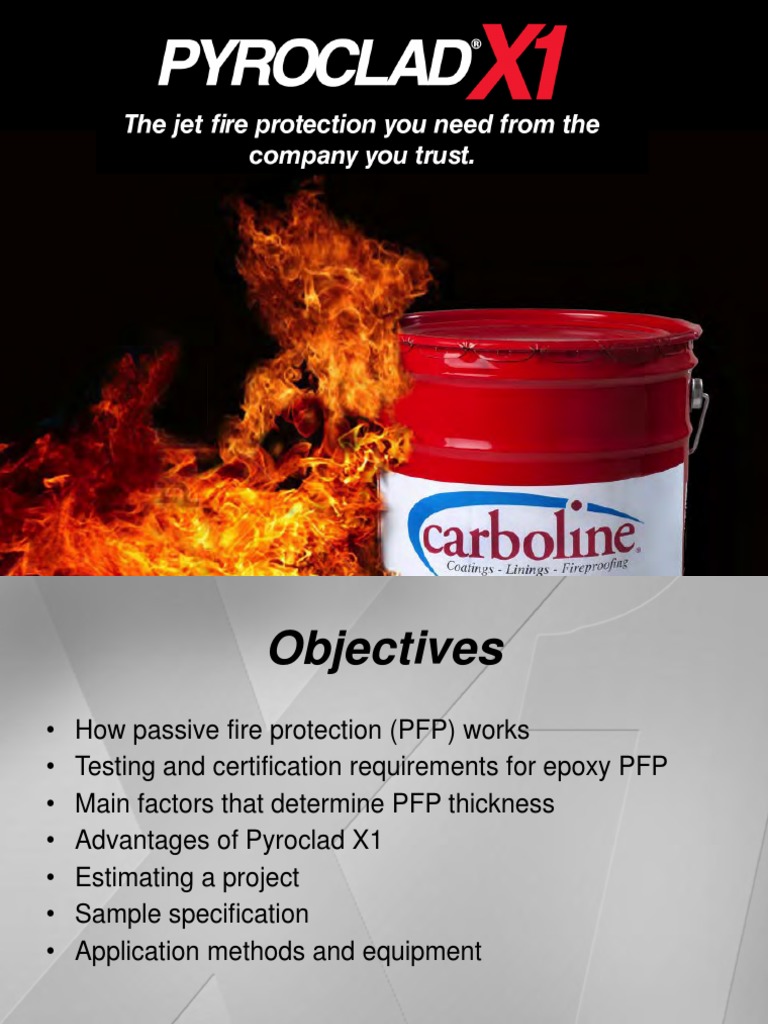 Pyroclad X1 Customer Presentation 2-13 | PDF | Density | Fires
