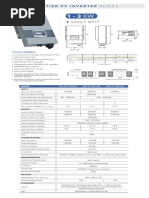 Microtek On Grid Inverters Datasheet | PDF | Power Inverter ...